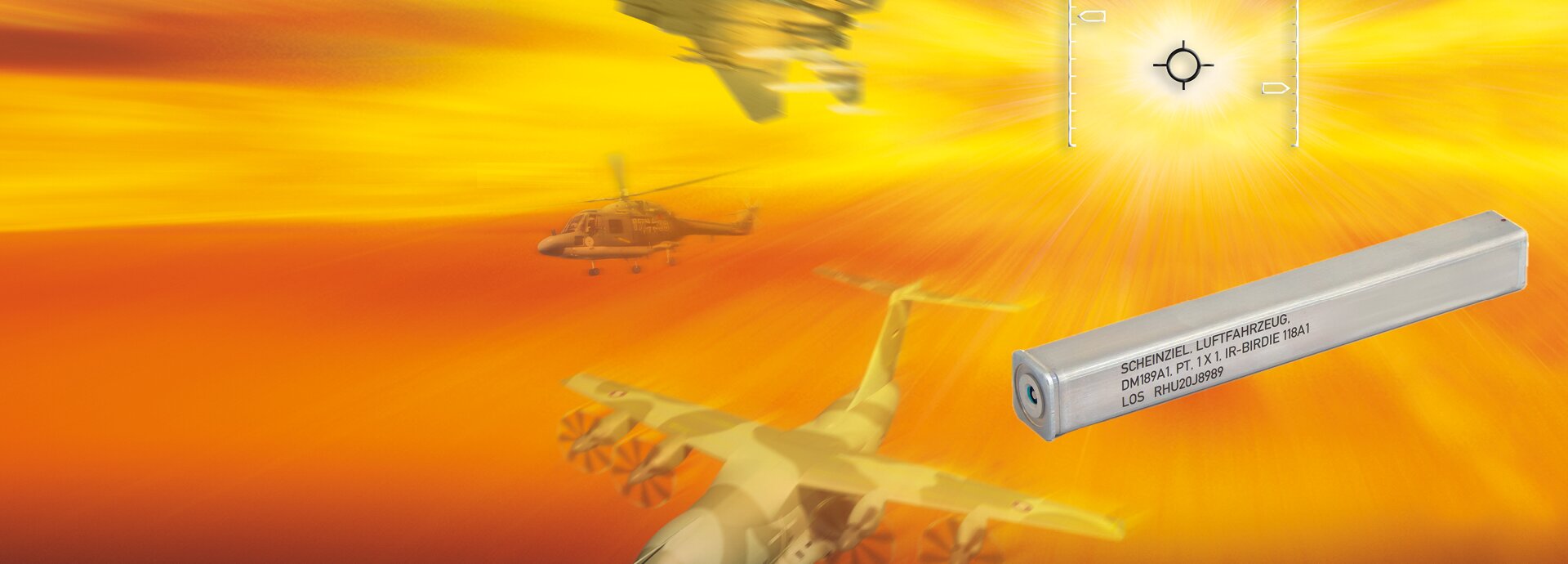 Birdie IR decoys for Bundeswehr aircrafts | Rheinmetall