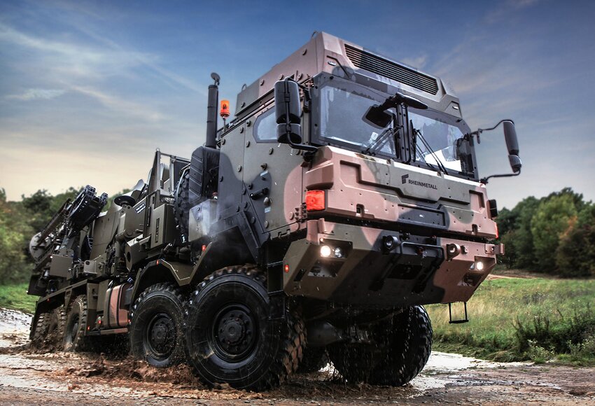 HX2 – Professionelle hochmobile Logistikfahrzeuge | Rheinmetall