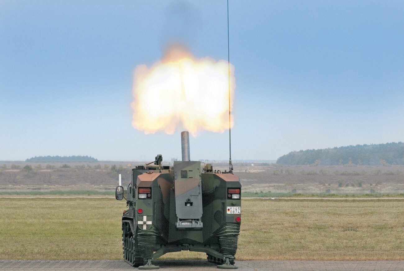 Modern propellant technology for mortars | Rheinmetall